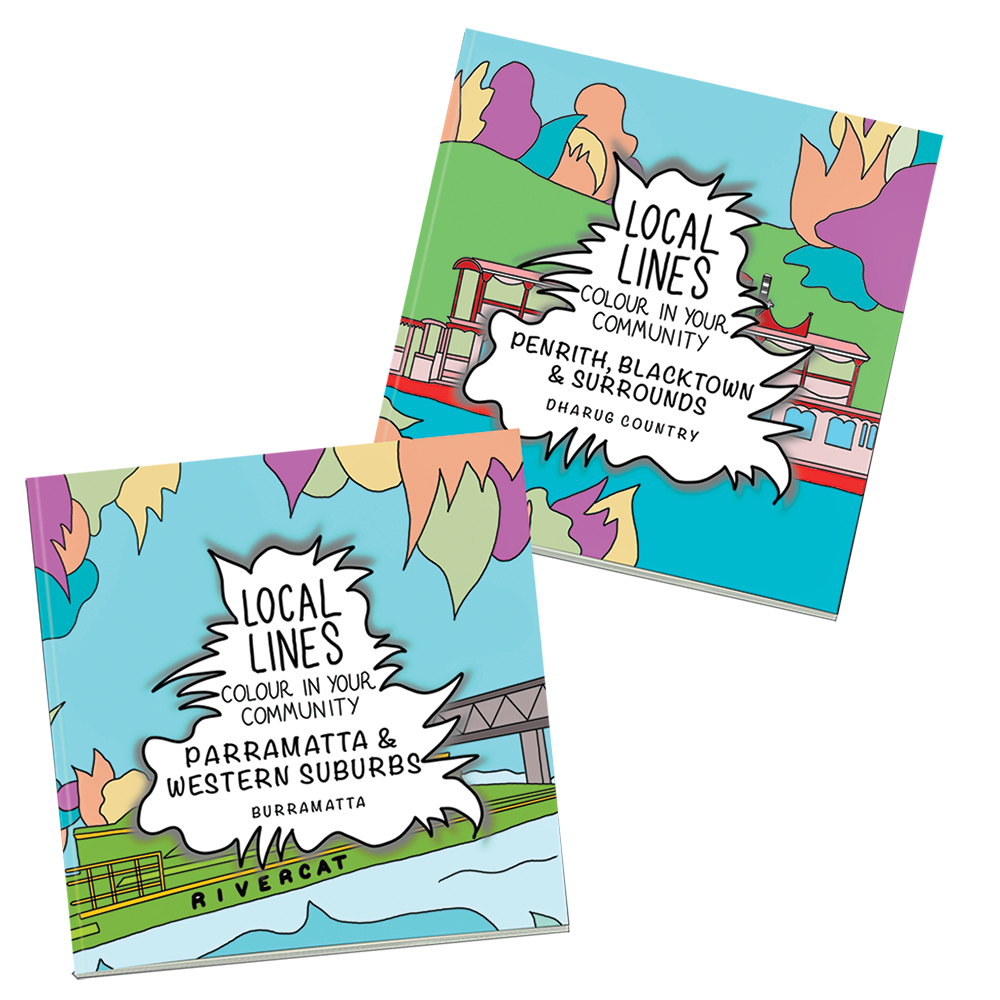 The new colouring books with a local twist - Parra News